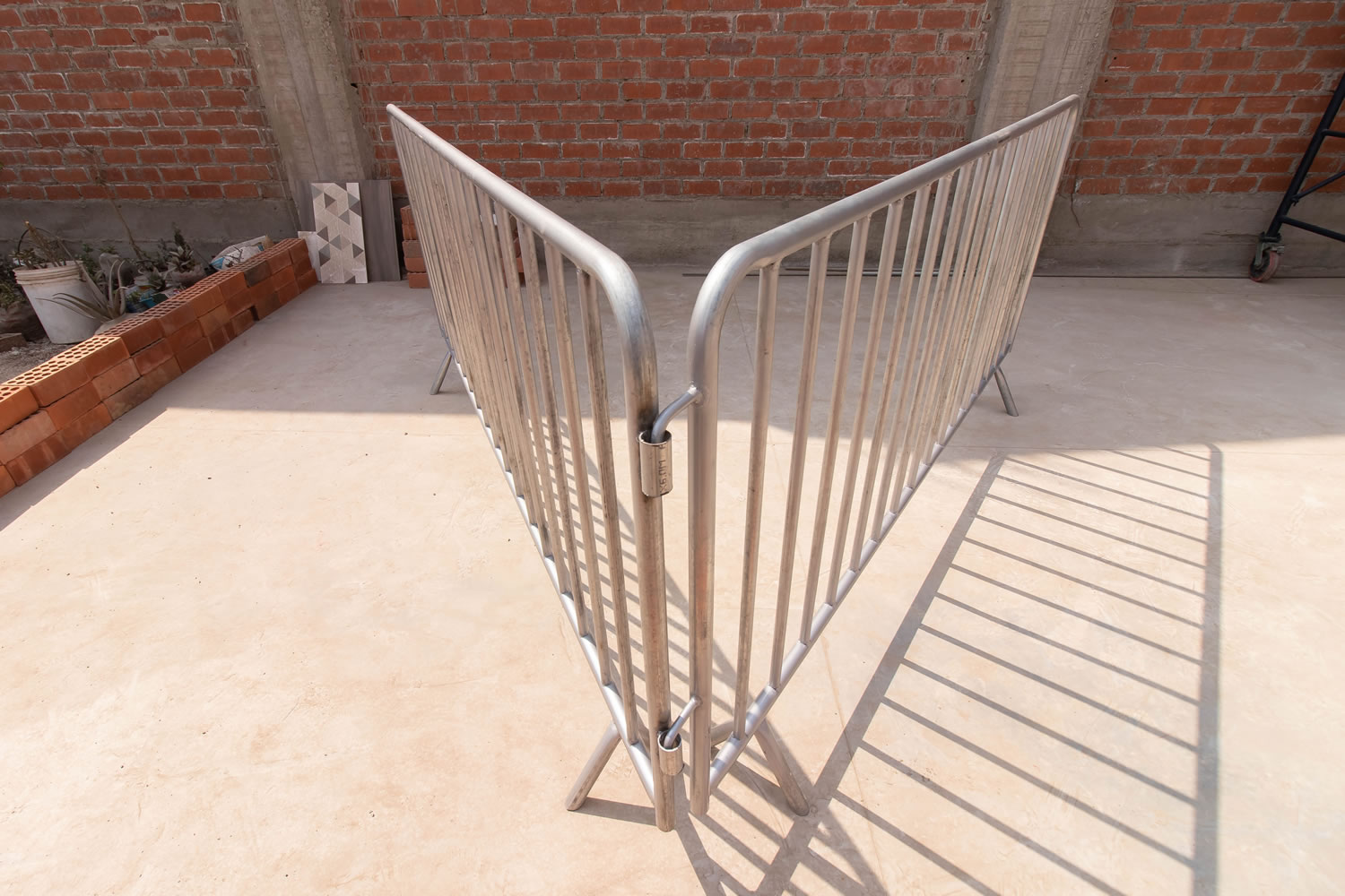 Valla Peatonal Galvanizado – SW Andamios